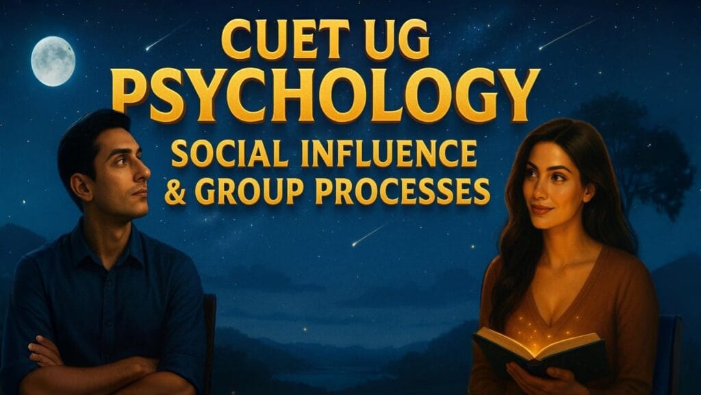 Social Influence & Group Processes: CUET Psychology - ClassRoom Thinker
